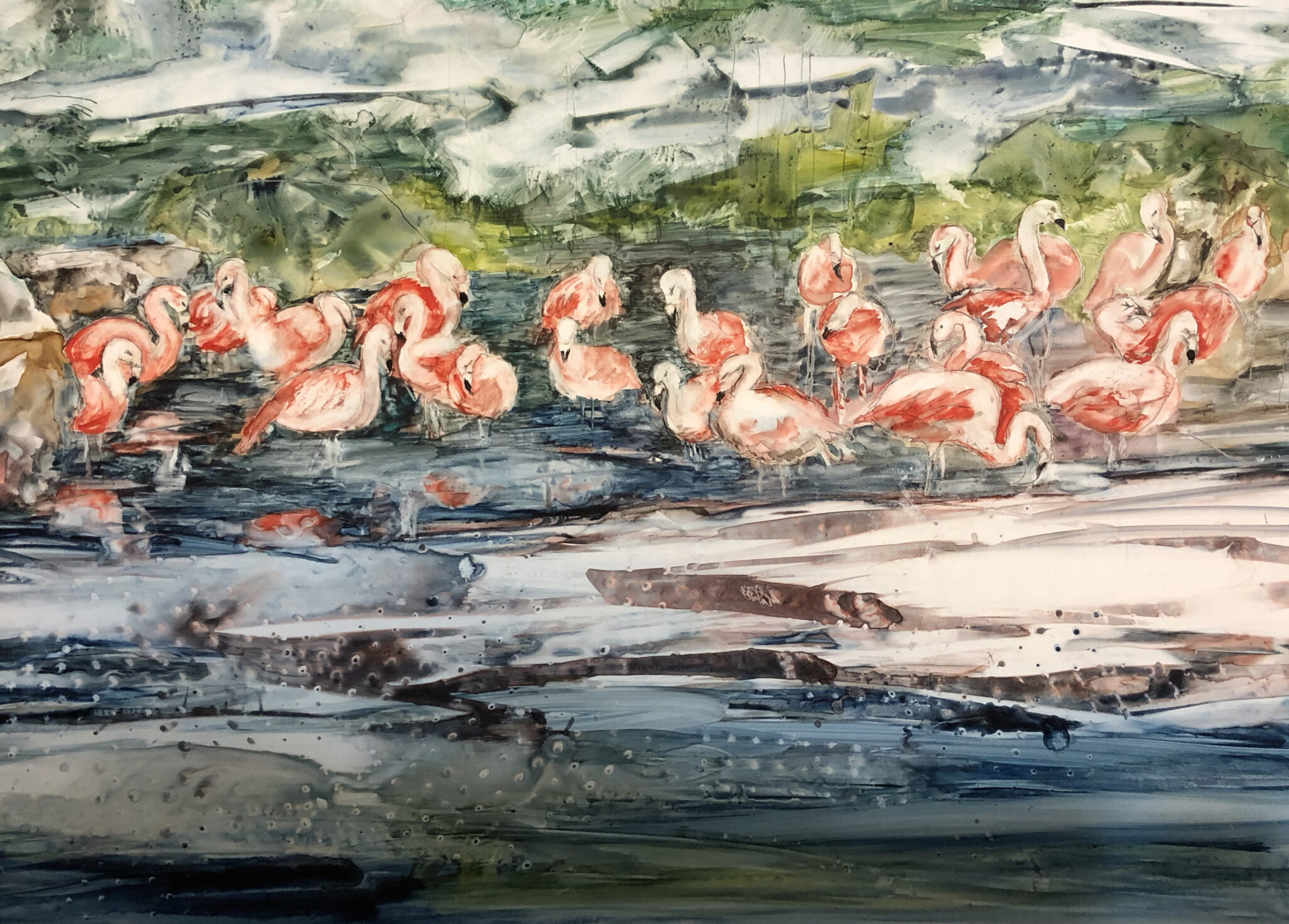 Flamingo Row – Galveston Art League